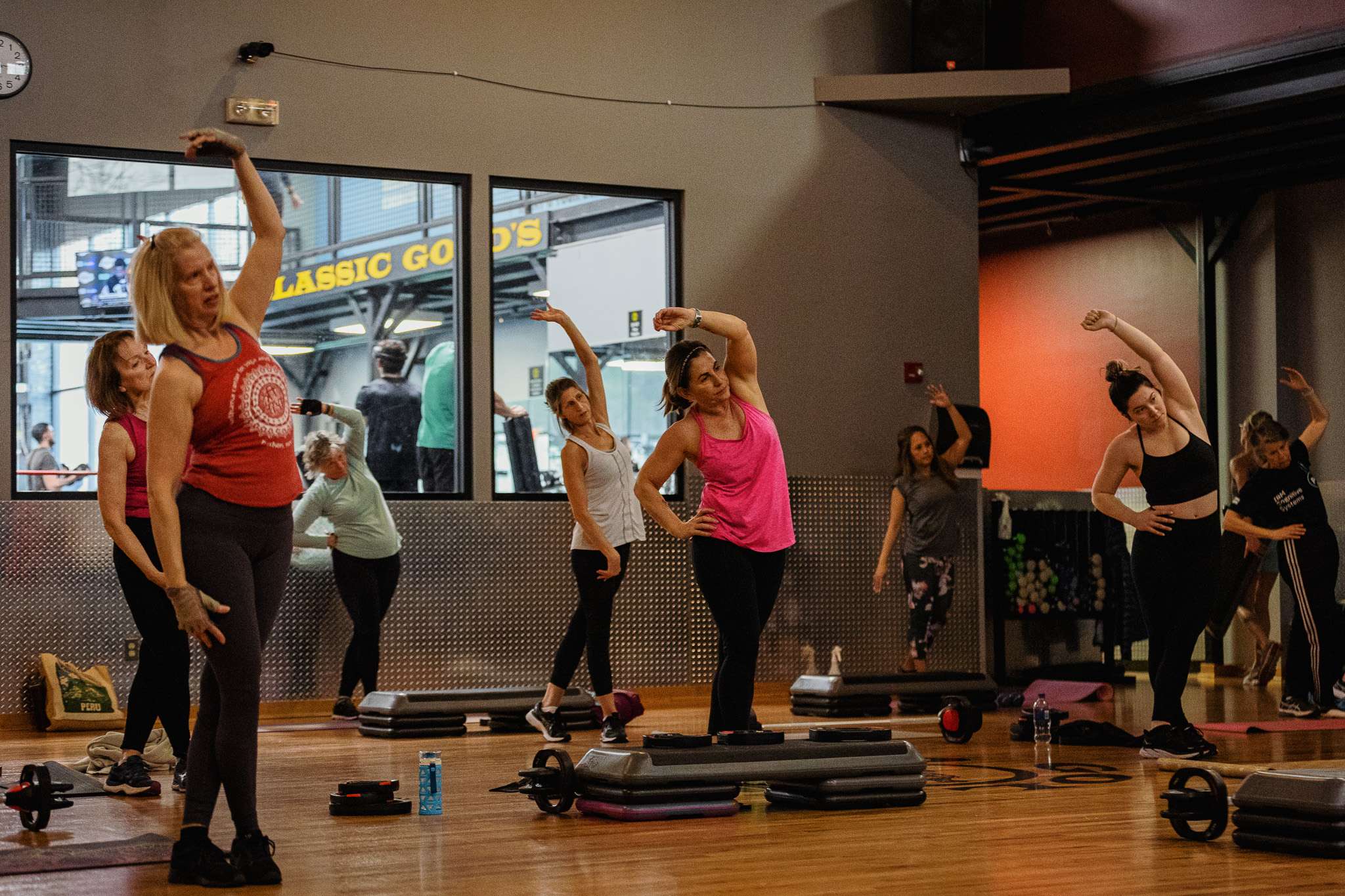 Group Exercise at Gold's Gym Dutchess County