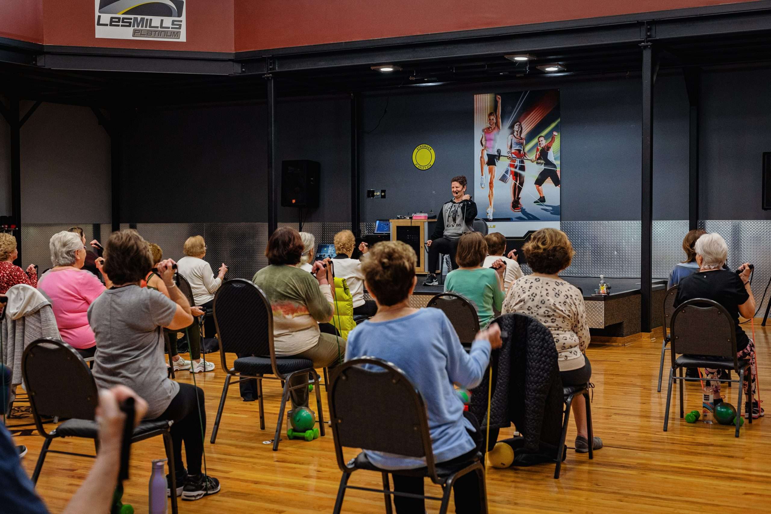Group Exercise at Gold's Gym Dutchess County